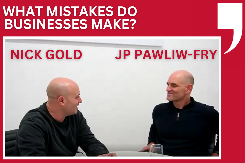 Watch What Mistakes Do Businesses Make? JP Pawliw-Fry, In Conversation ...